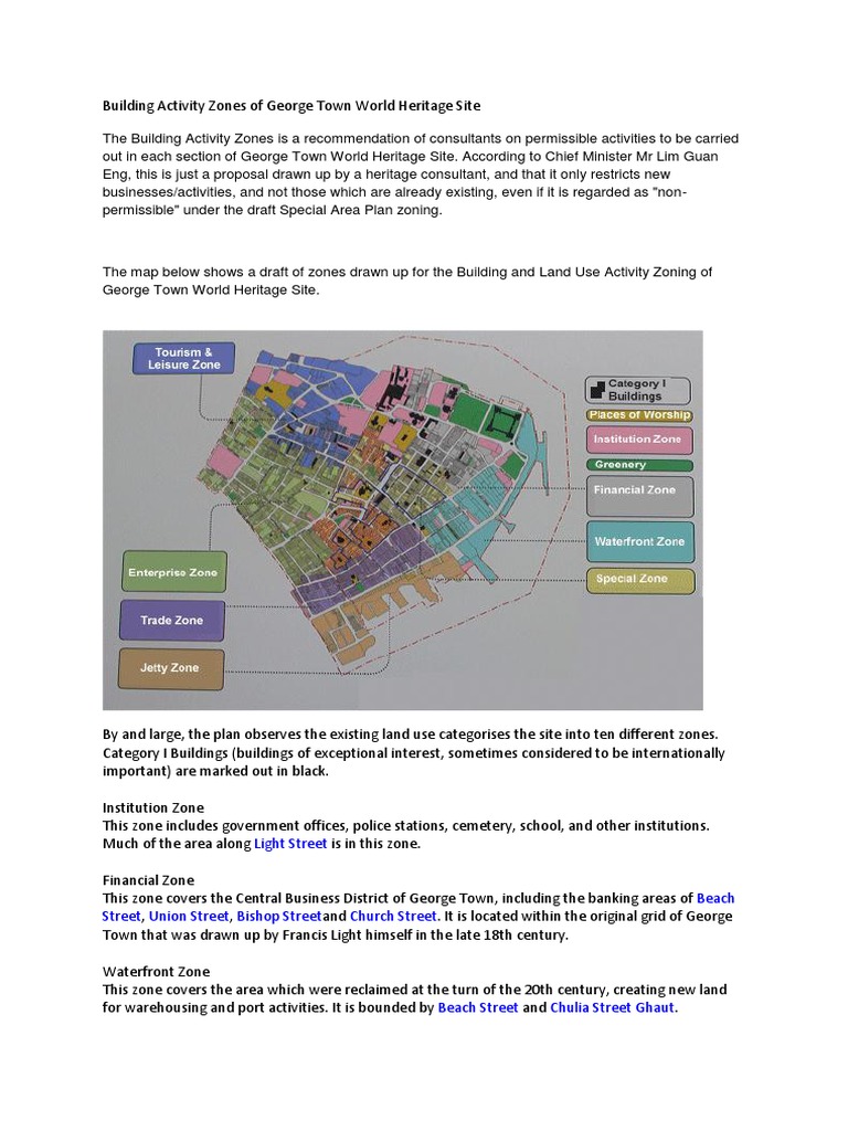 George Town World Heritage Site | PDF