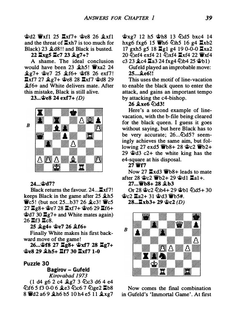 Most Amazing Chess Moves-2 | PDF | Board Games | Game Theory