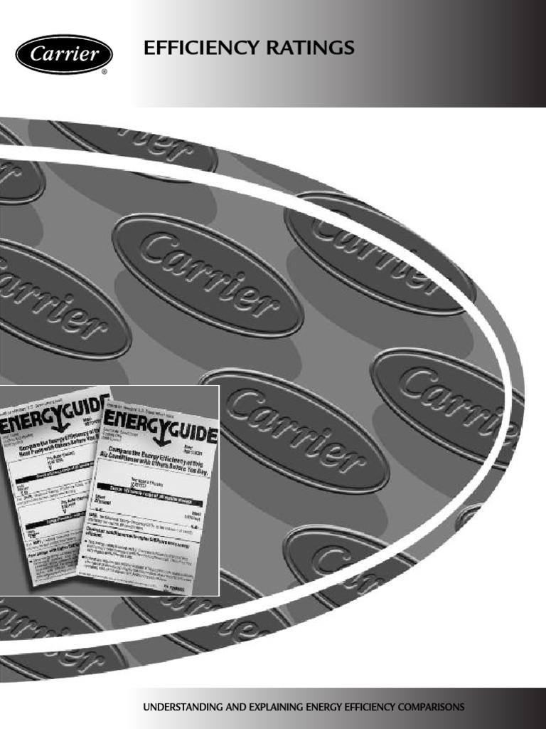 CARRIER - Efficiency Ratings, Understanding and Explaining | PDF | Hvac ...