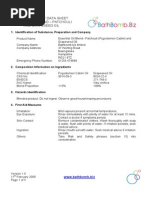 Dihydrogen Monoxide (DHMO) MSDS Safety Data Sheet | PDF | Sodium ...