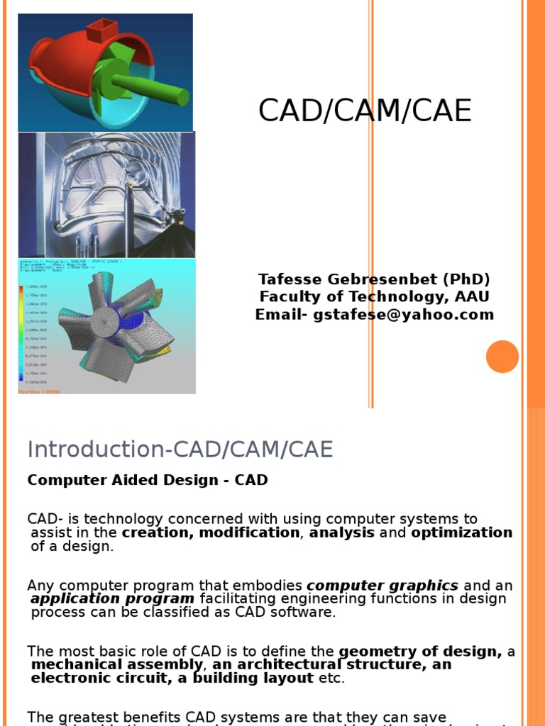 Introduction To CAD/CAM | PDF | Computer Aided Design | Databases