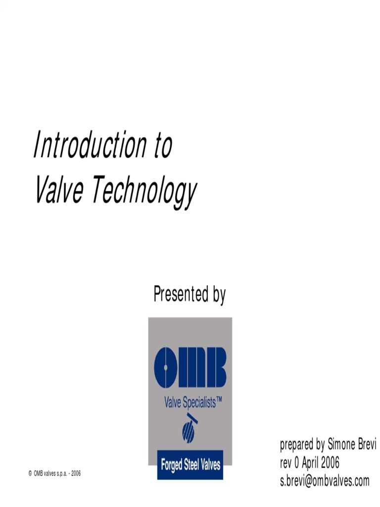 Valve Standard | PDF | Valve | Pipe (Fluid Conveyance)