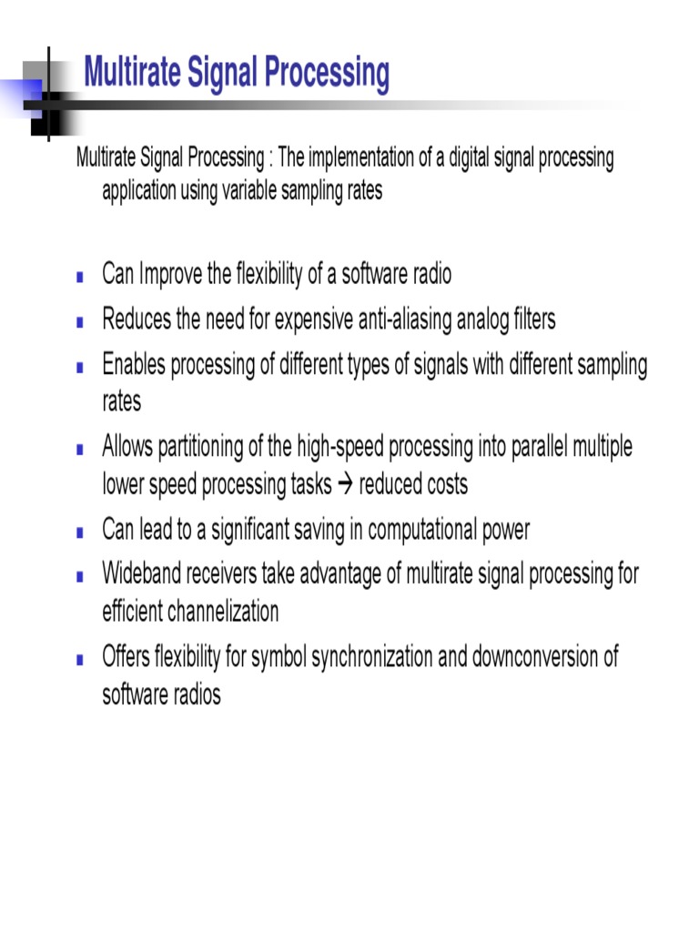 Software Radio | PDF | Signal Processing | Electrical Engineering