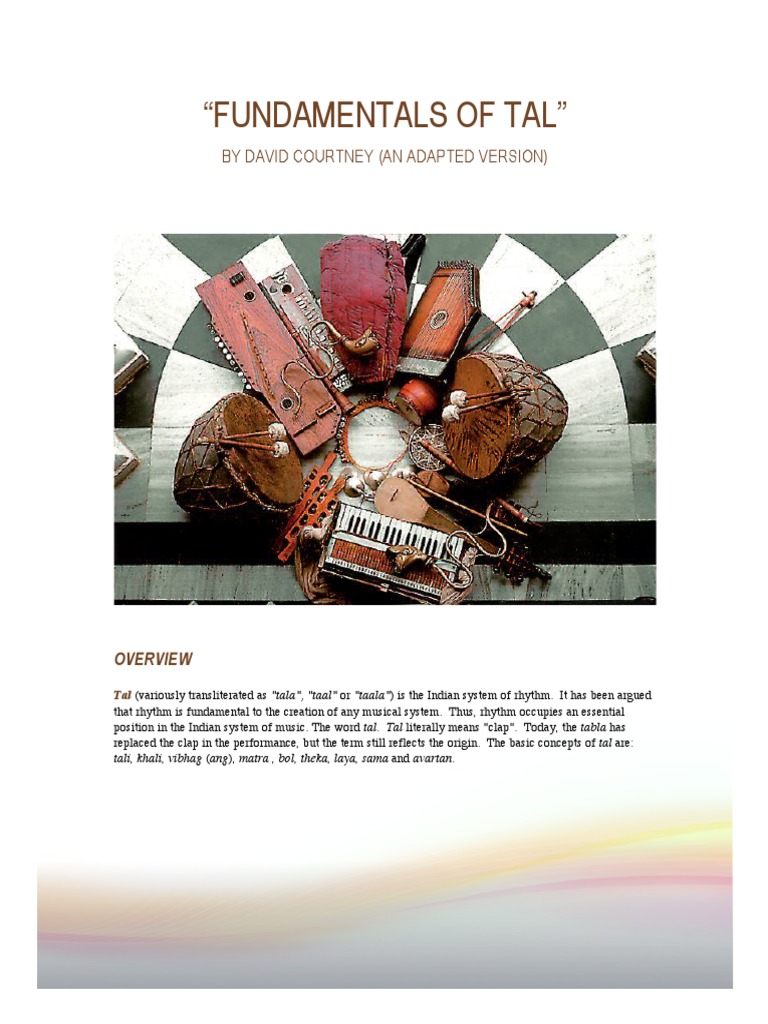 Fundamentals of Tal | PDF | Musical Forms | Sound