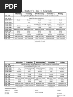 Lunch Detention Slip Template | PDF