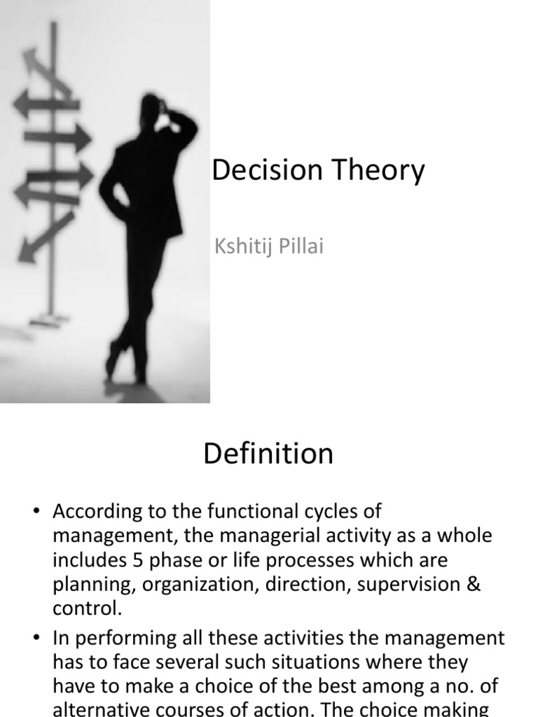 Decision Theory | PDF | Applied Mathematics | Cognition