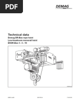 Demag Hoist Error Codes Guide | PDF | Control System | Flash Memory