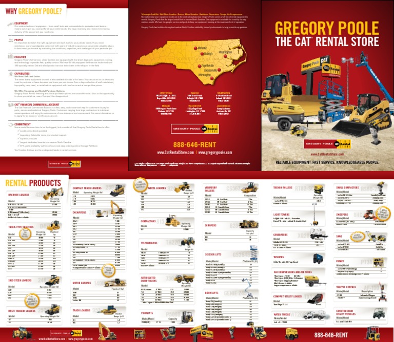 2013 Rental Store Brochure | Loader (Equipment) | Industrial Equipment