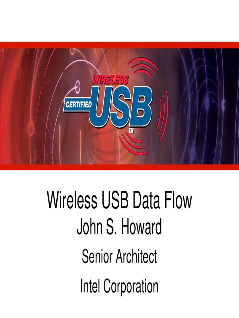Wireless USB Data Flow: Topology, Channels, Host Responsibilities ...