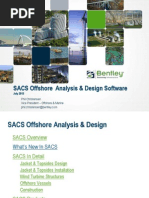 Analysis Design of Offshore Structures Using SACS | PDF | Subsea ...