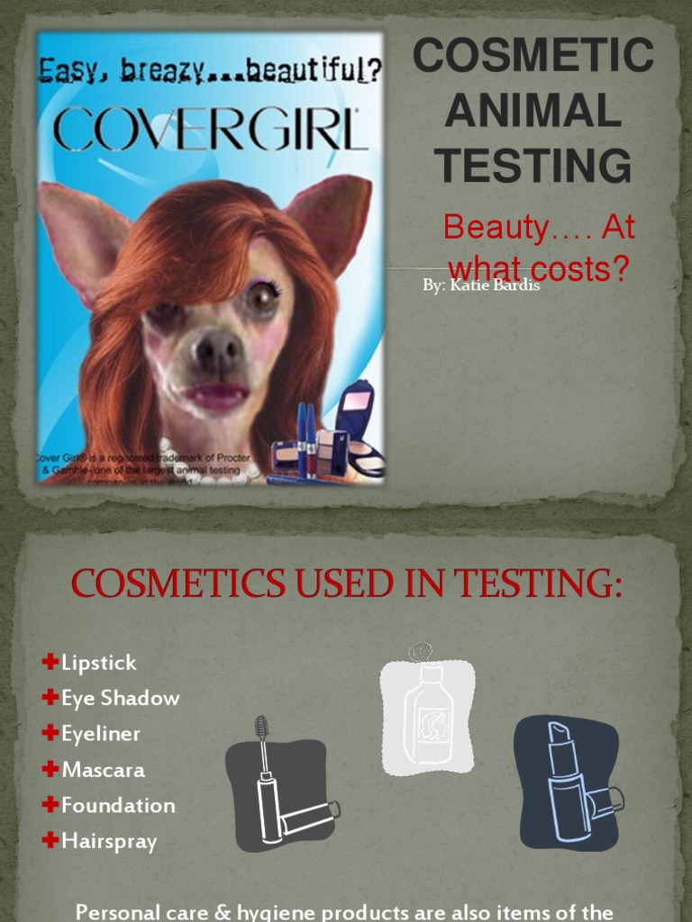 Powerpoint Animal Testing | PDF | Animal Testing | Cosmetics