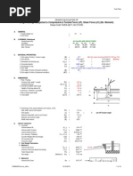 Tower Crane Footing Design Calculations | PDF | Concrete | Civil ...
