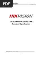 DS-8664NI-I8 - Network Video Recorders - Hikvision | PDF