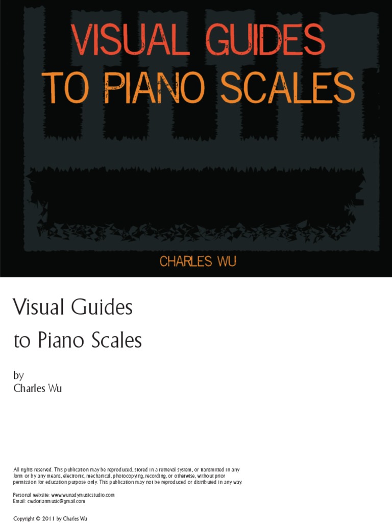 Visual Guides To Piano Scales | PDF | Piano | Intellectual Property Law
