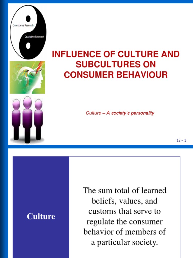 CB - 10 - Culture and Consumer Behaviour | PDF | Rituals | Behavior