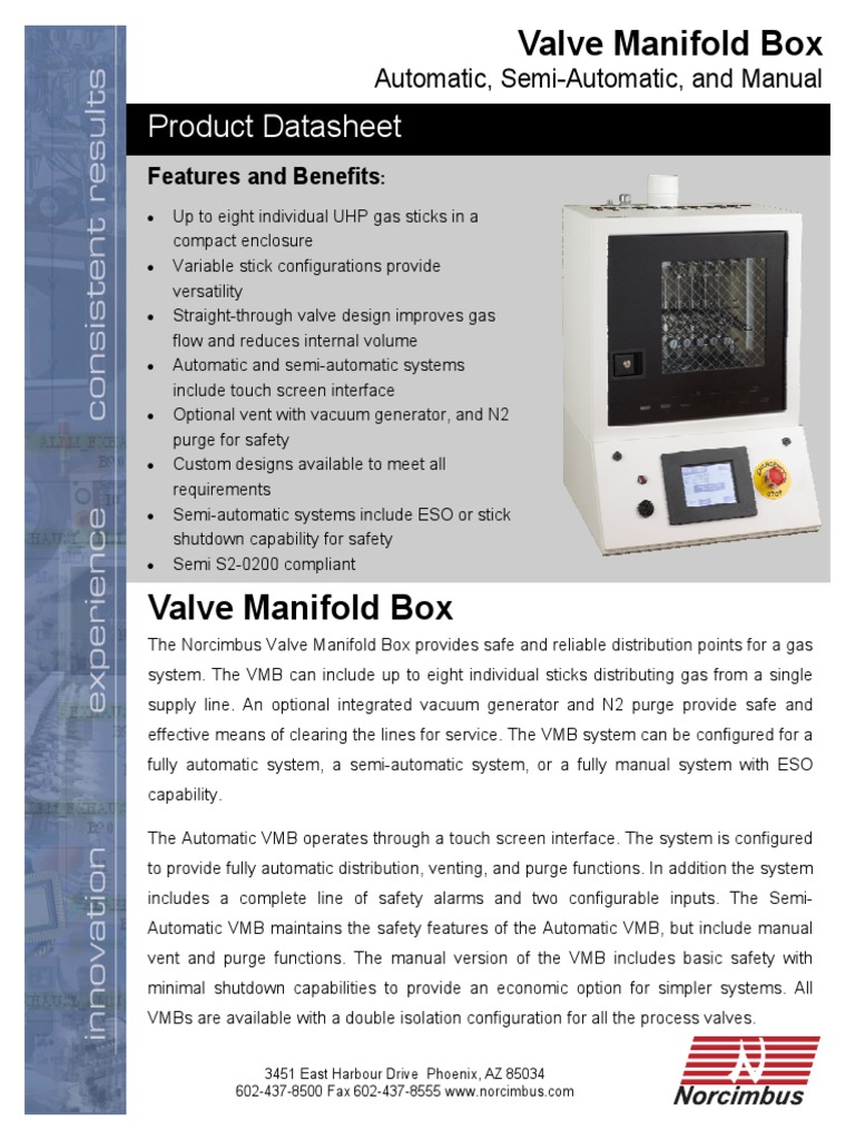 SpecSheet VMB | PDF | Automatic Transmission | Valve