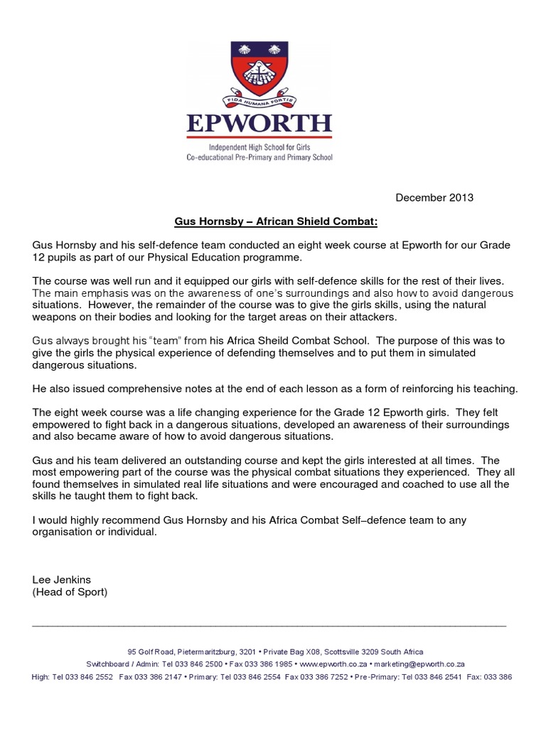 Epworth Reference | PDF