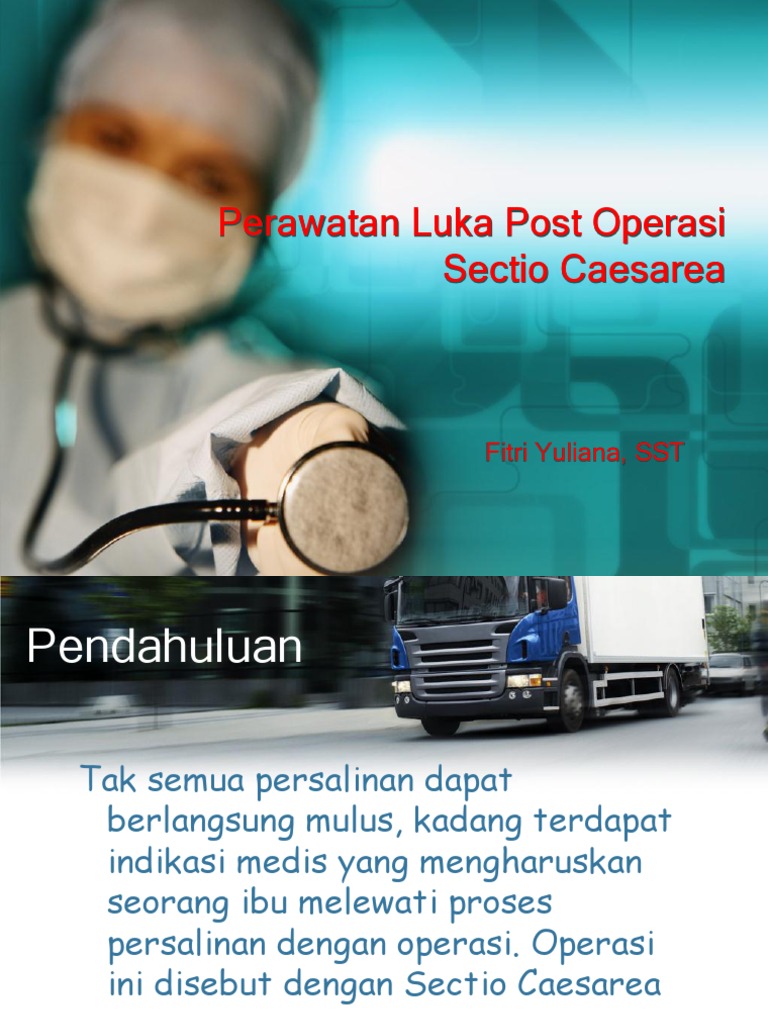 Perawatan Luka Post Operasi Sectio Caesarea | PDF