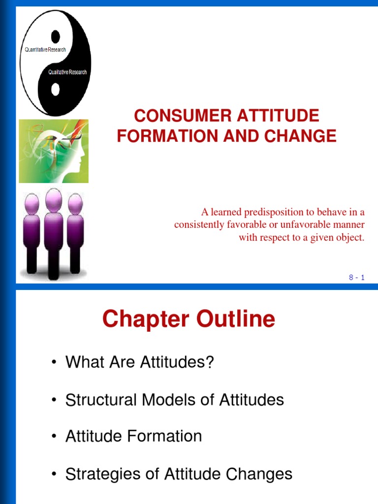 Consumer Attitude Formation and Change | PDF | Attitude (Psychology ...