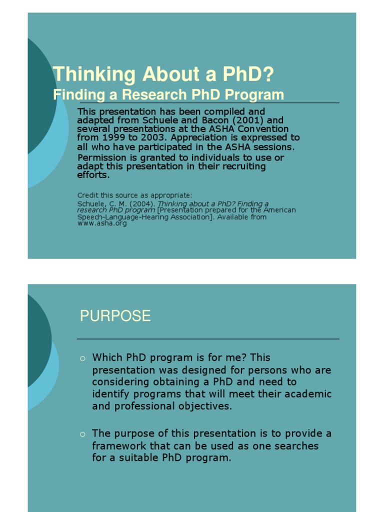 Finding Phd | Doctor Of Philosophy | Doctorate