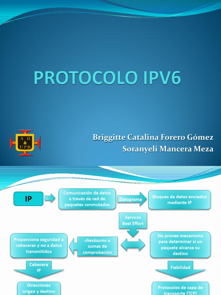 Protocolo Ipv6 | Yo Pv6 | Protocolos de internet