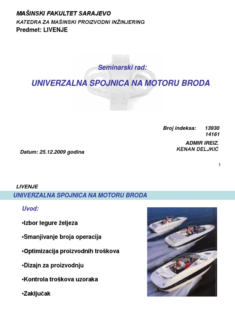 Livenje Prezentacija | PDF