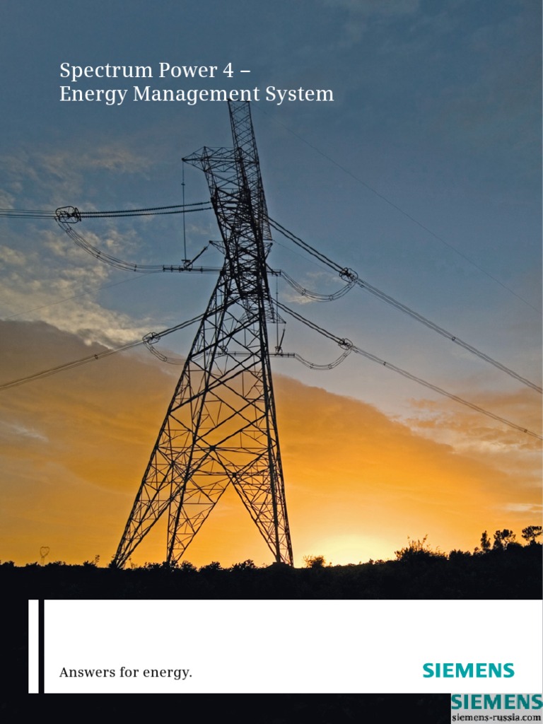 Spectrum Power Siemens | PDF | Service Oriented Architecture | Scada
