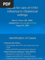 Swine Flu H1N1 Clinical Information Form | PDF | Influenza | Influenza ...
