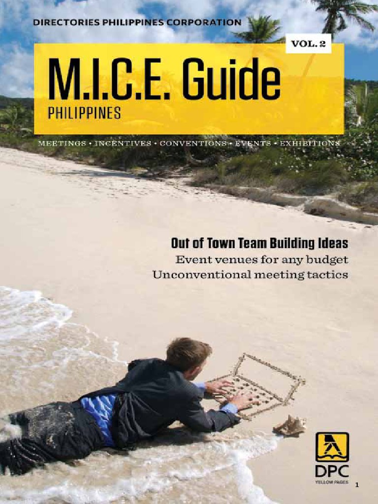 MICE Guide (Meetings Incentives Conventions Events) Philippines 2013 ...