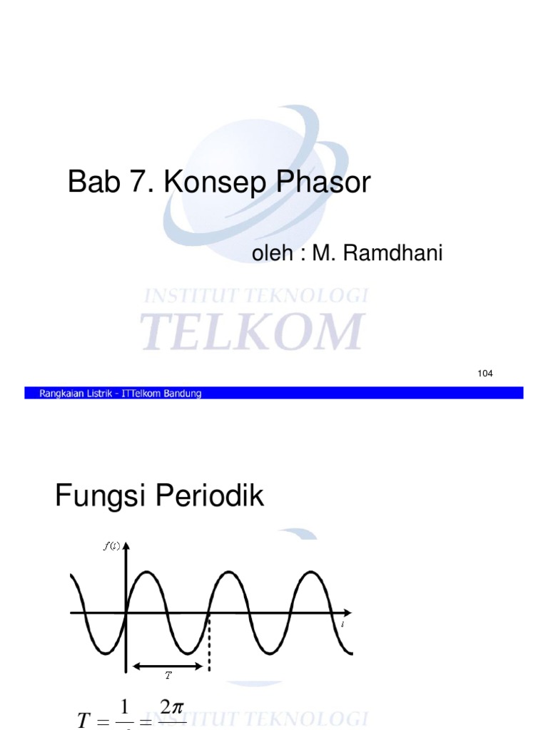Konsep Phasor | PDF | Metode & Bahan Ajar | Sains & Matematika