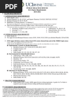 UofSC Public Health Major Map 2023-2024 | PDF | Course Credit ...