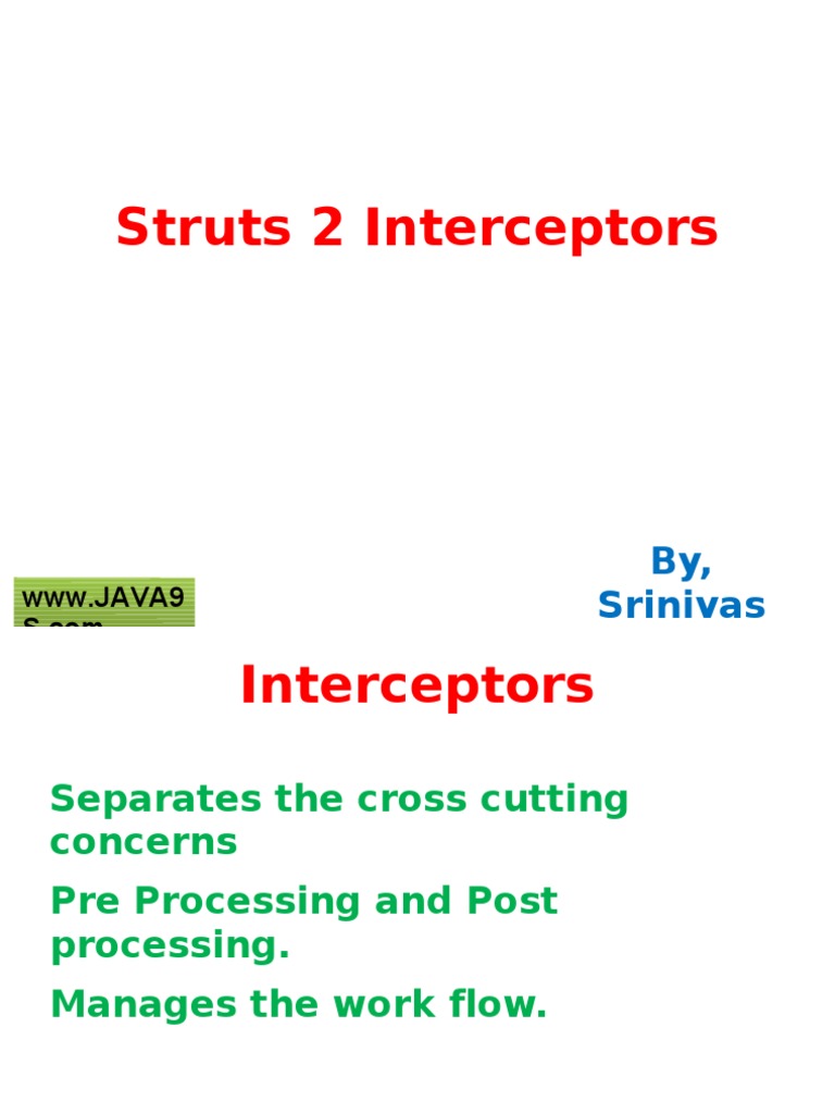 Struts 2 Interceptors | PDF | Parameter (Computer Programming ... Struts 2 Interceptors | PDF | Parameter (Computer Programming ...