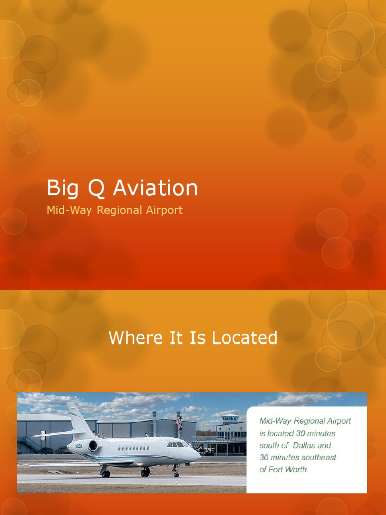 Big Q Aviation Overview and Milestones | PDF