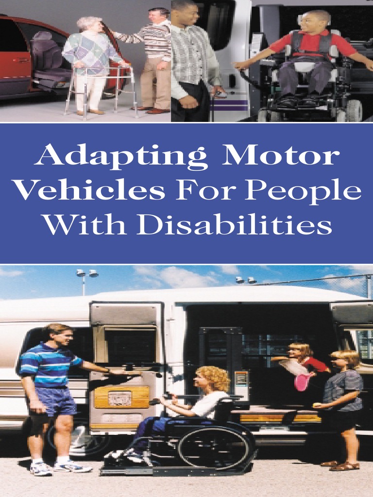 Adapting Motor Vehicles For People With Disabilities | PDF | Vehicles ...