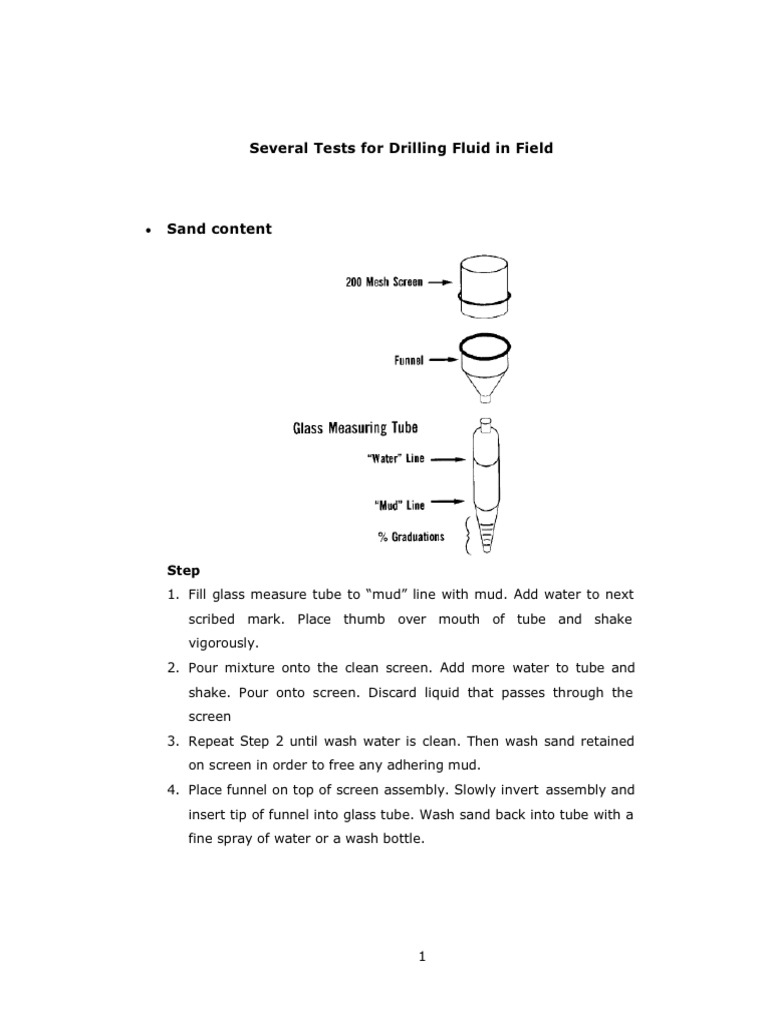 Mud Test | PDF | Titration | Chemistry