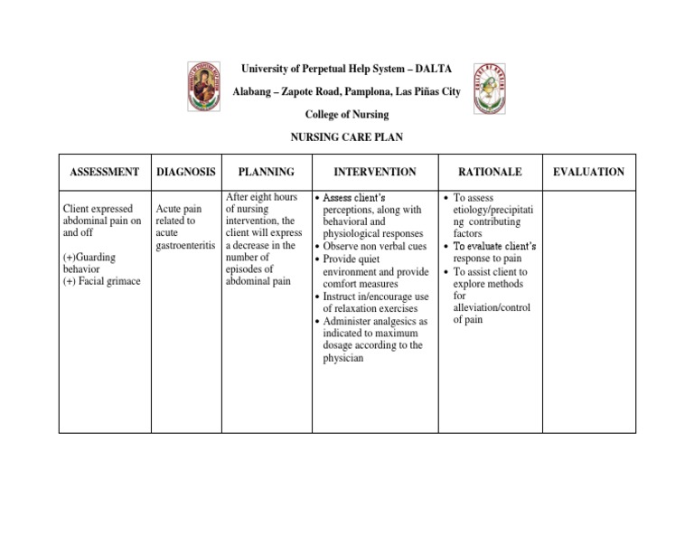 Acute Pain (AGE) NCP | PDF | Pain | Neuroscience