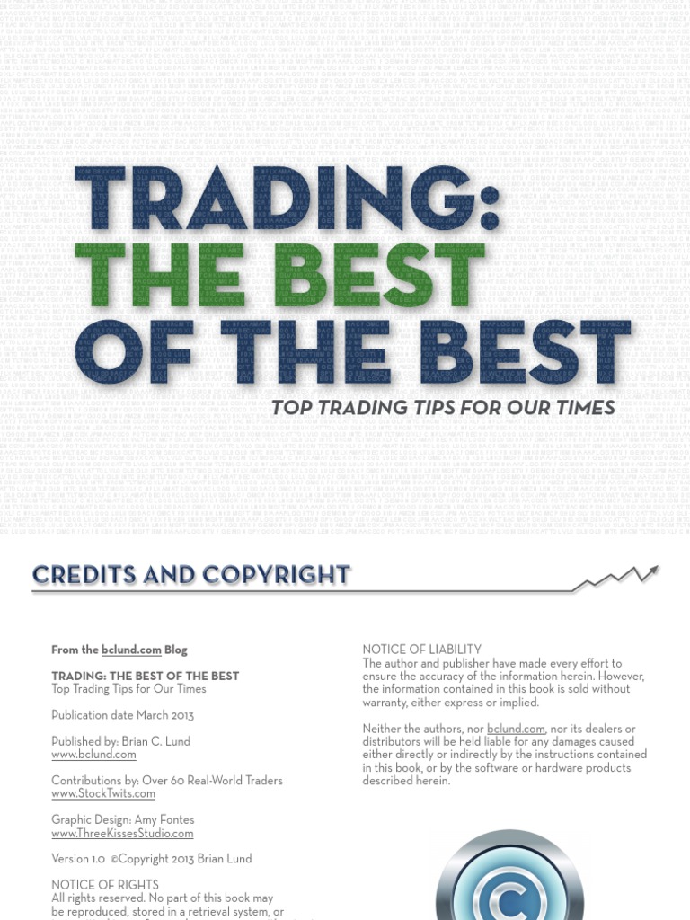 Trading: The Best of The Best | PDF | Technical Analysis | Order (Exchange)