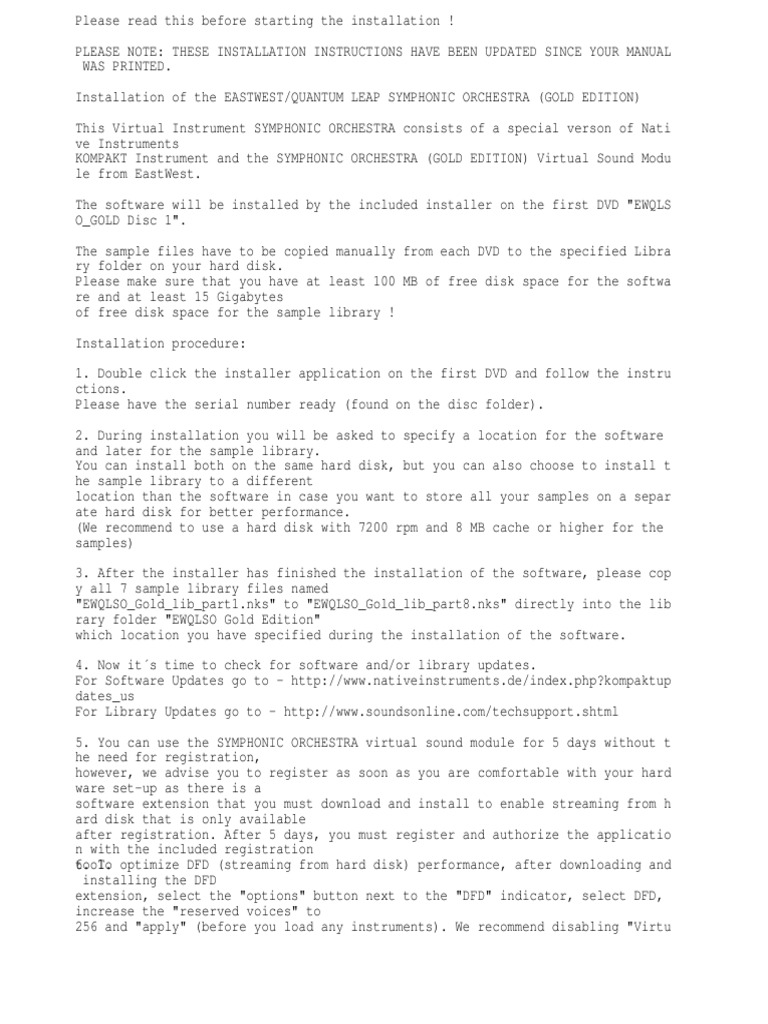 Read Me First ! | PDF | Library (Computing) | Installation (Computer Programs)