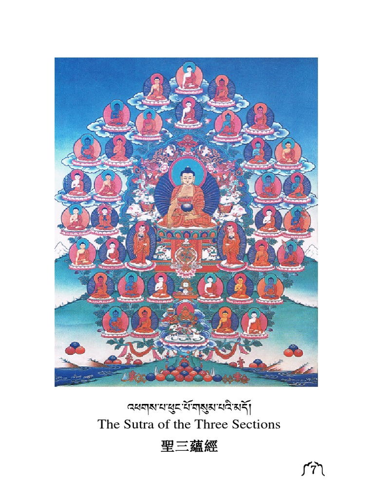 The Sutra of The Three Sections | PDF
