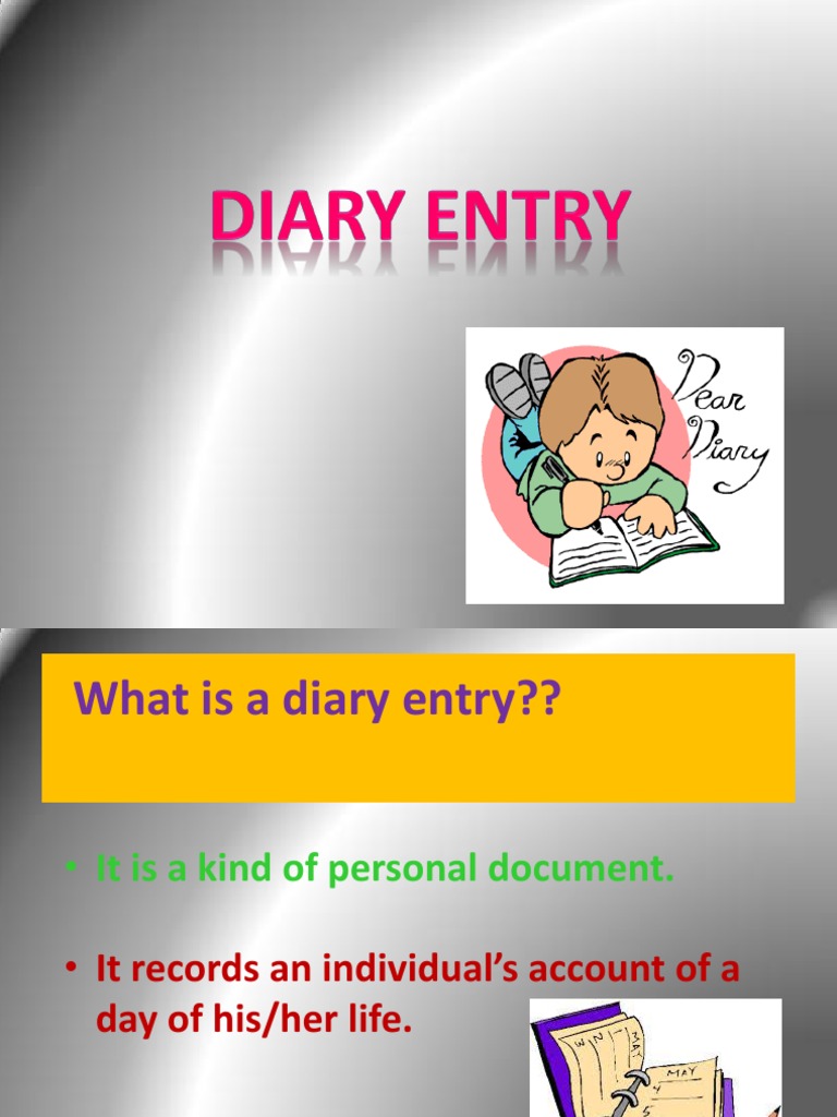 Diary Entry | PDF | Finance & Money Management