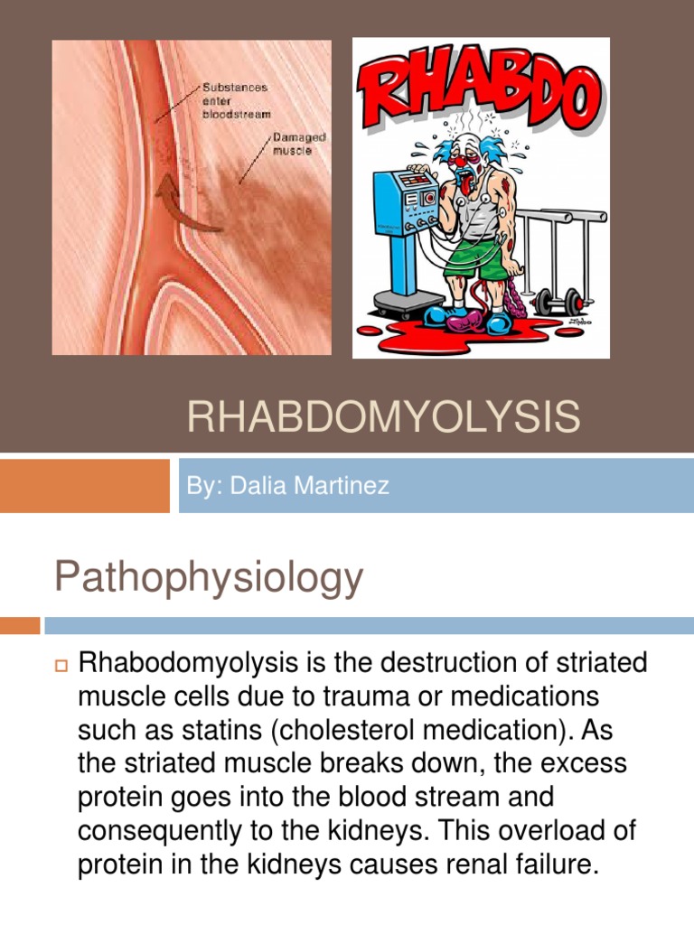 Understanding Rhabdomyolysis Symptoms | PDF | Wellness | Science ...