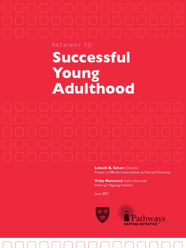Successful Young Adulthood: Pathway To | PDF | Employment | Youth