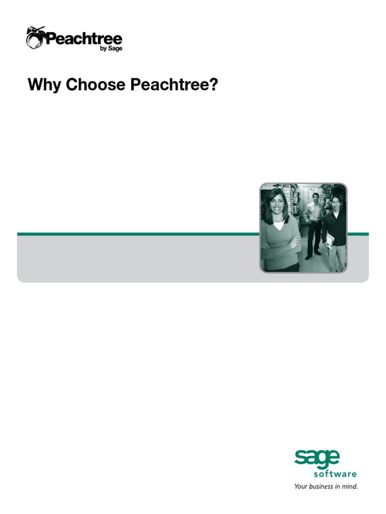 Why Choose Peachtree PDF | PDF | Quick Books | Accounting