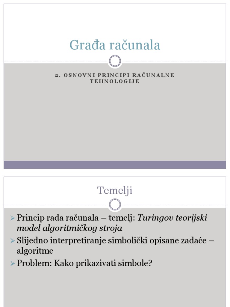 Građa Računala