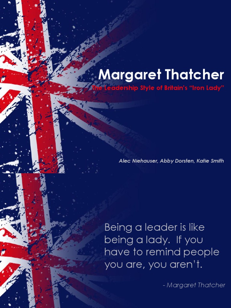 Presentation - Margaret Thatcher Final | PDF | Travel