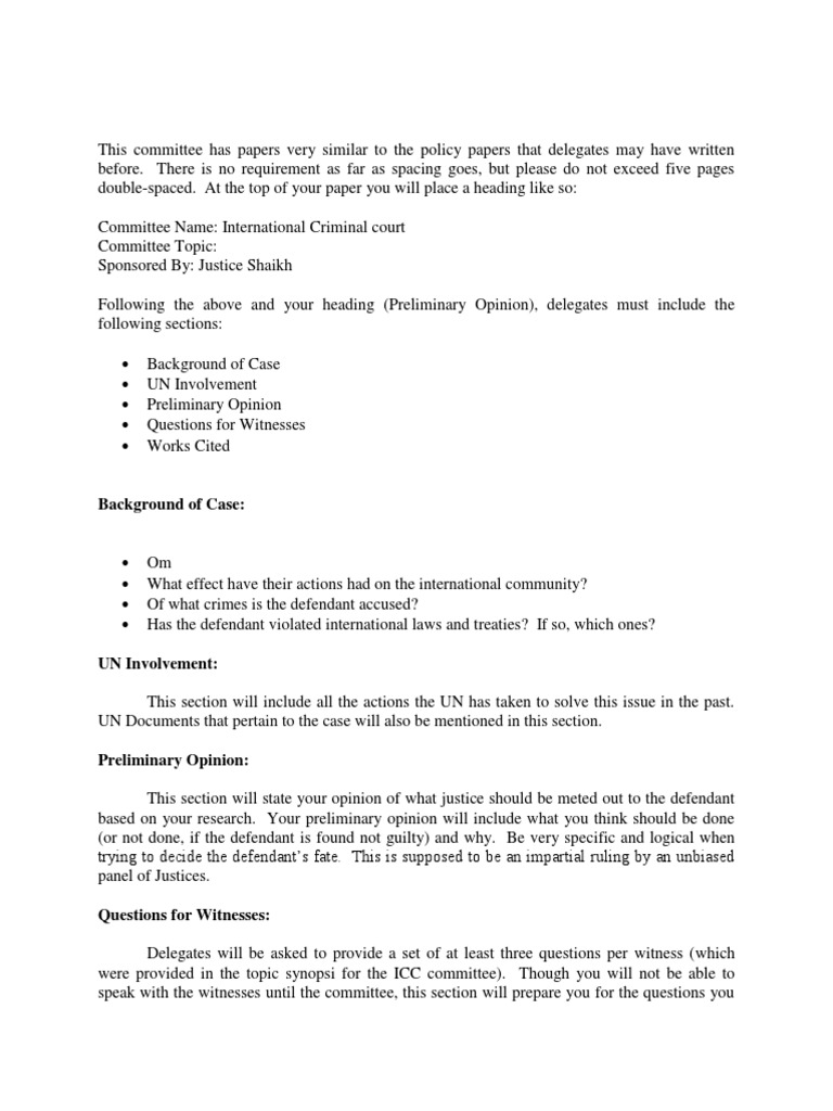 Preliminary Opinion Format Lawyer | PDF