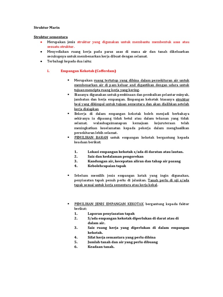Struktur Marin | PDF