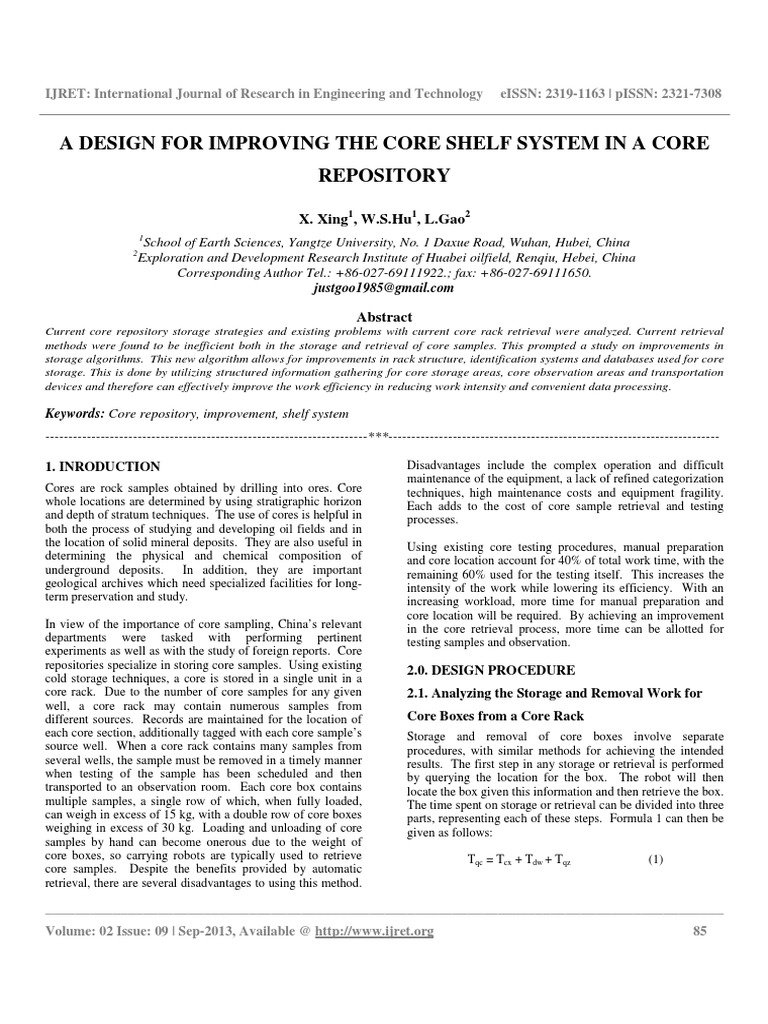 Enhancing Core Shelf System Design | PDF | Technology & Engineering
