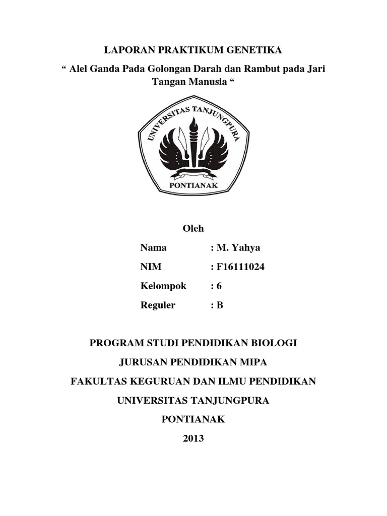 Laporan Praktikum Genetika-Alel Ganda | PDF