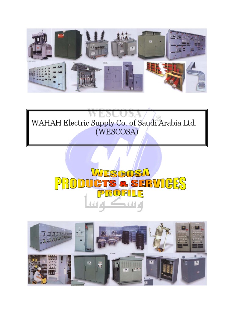 WESCOSA Equipments Details For Saudi | PDF | Fuse (Electrical ...